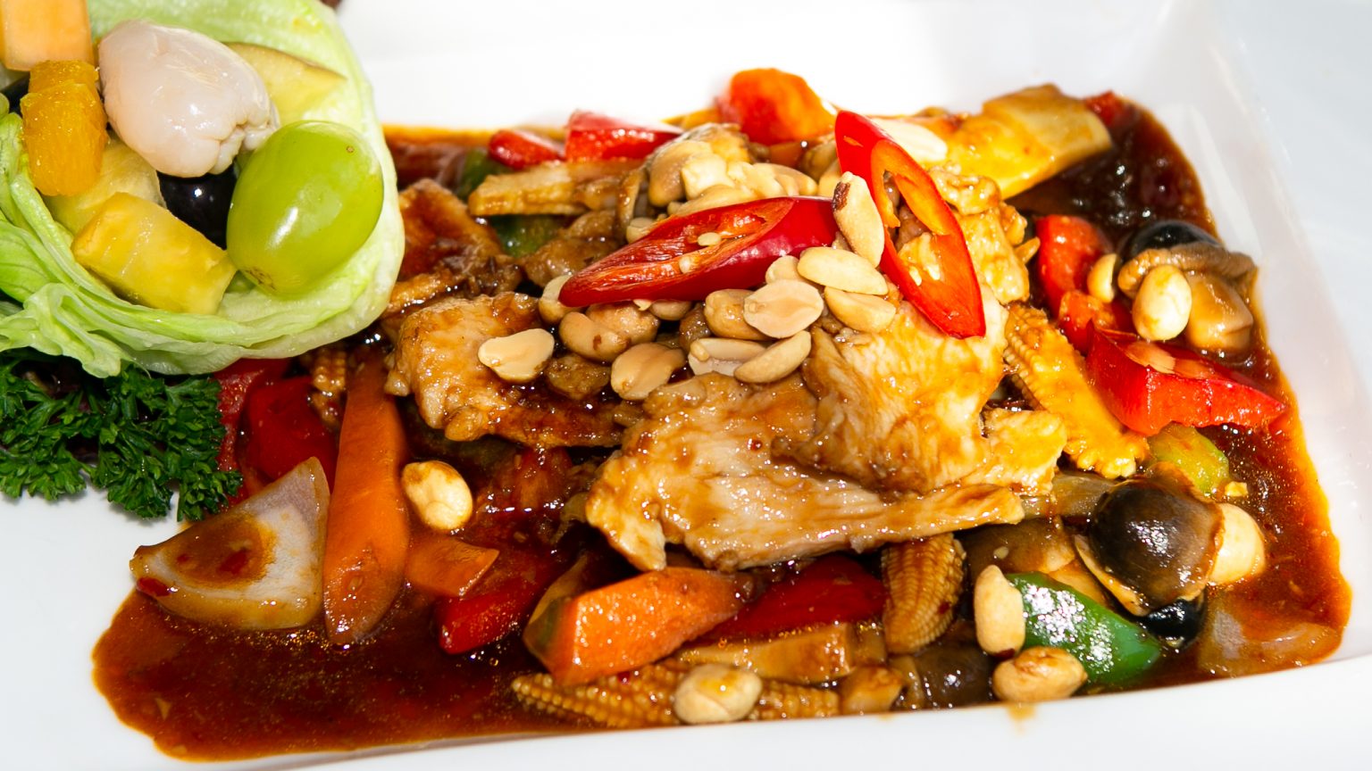 [753] Scampi Kung Pao - Smiling Fish Baden